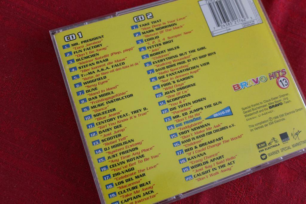 Biete: Bravo Hits 13 - Doppel-CD inkl. Hülle und Originalcover ...