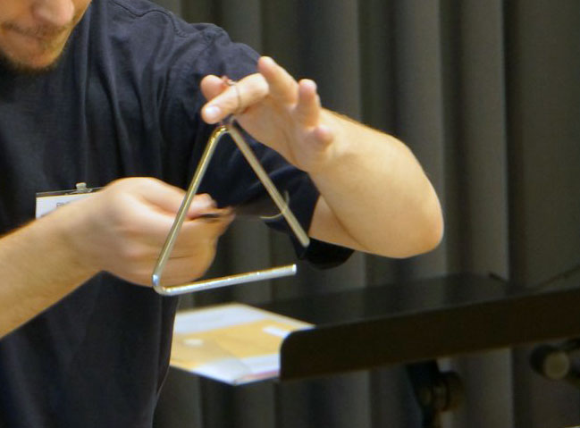 Triangel - Musikinstrumente - Musik-Lexikon