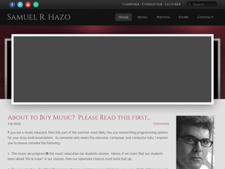 Samuel R. Hazo - Komponisten / Arrangeure