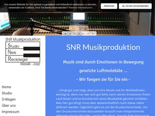 SNR Musikproduktion - Studio Niels Reckziegel